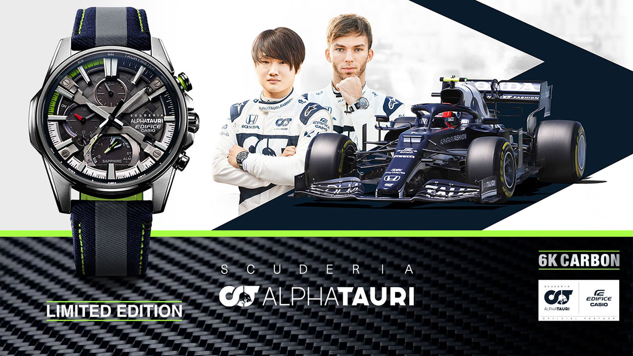 EDIFICE И SCUDERIA ALPHA TAURI